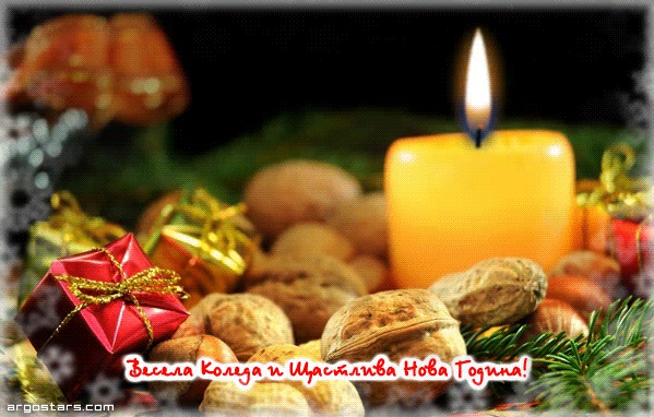 svejo.net | Коледни картички с истинска горяща свещ